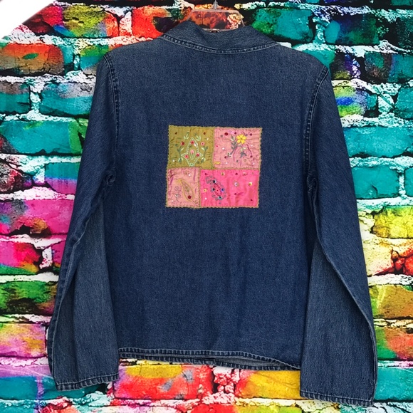 New Identity | Jackets & Coats | New Identity Cotton Blue Denim ...